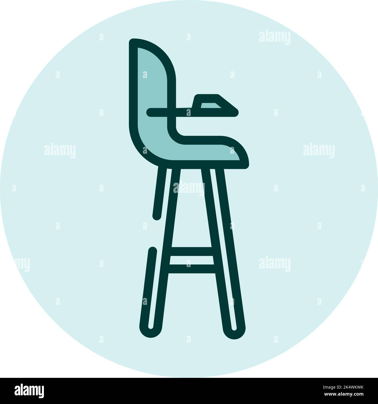Baby high chair icon on hi-res stock photography and images - Alamy