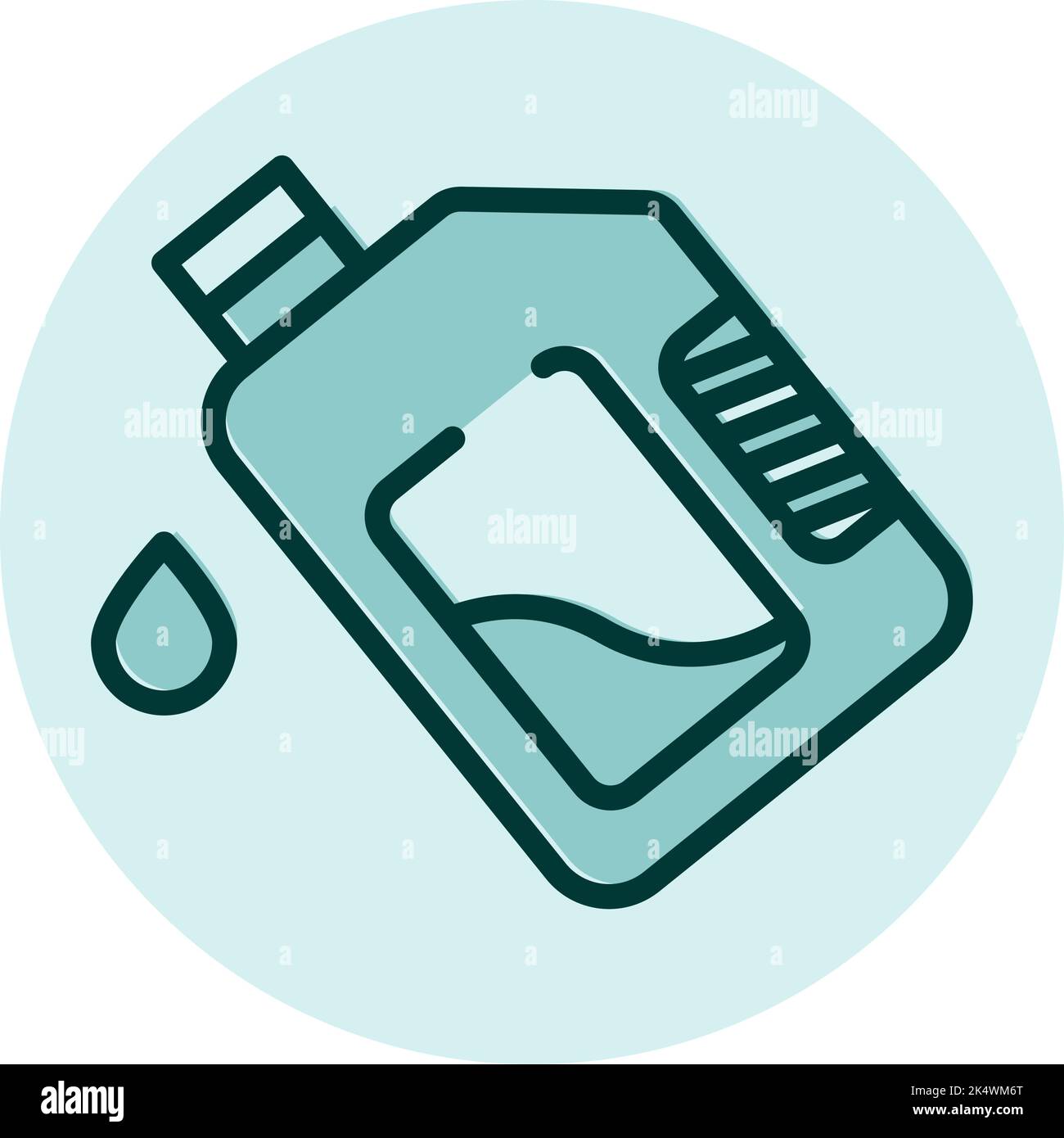 Car oil, illustration, vector on a white background Stock Vector Image ...