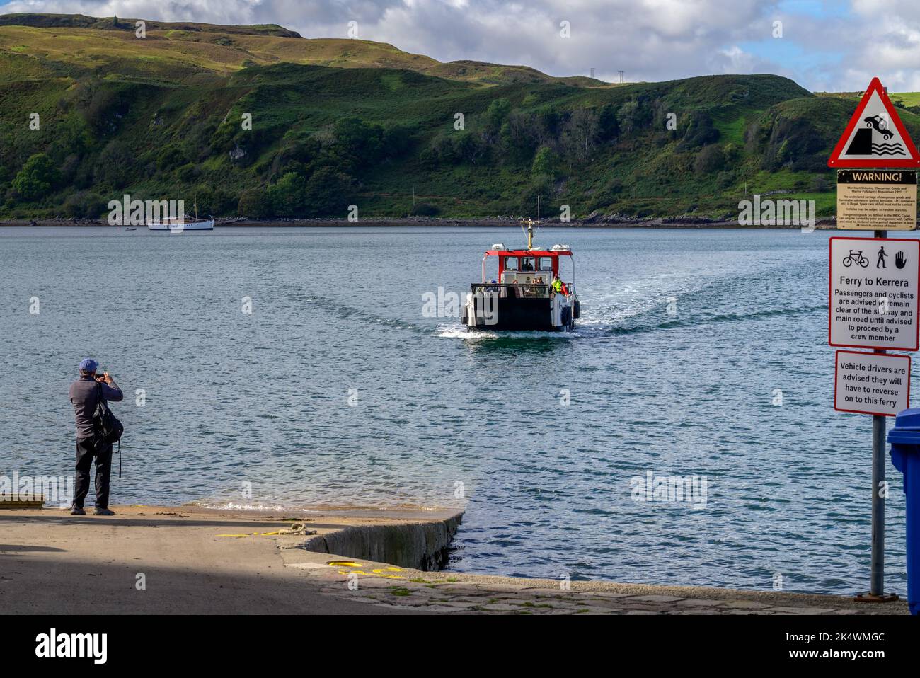 Ferry from mainland europe hi-res stock photography and images - Alamy