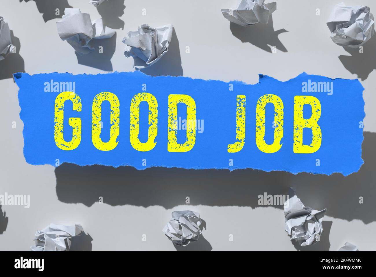 Conceptual display Good Job. Business showcase encourage someone for ...