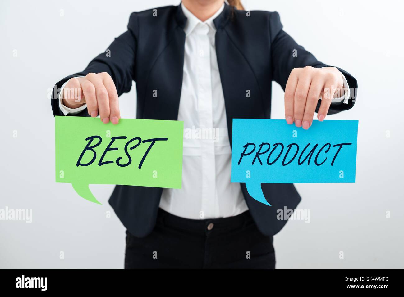 Text showing inspiration Best Product. Word Written on a certain good ...