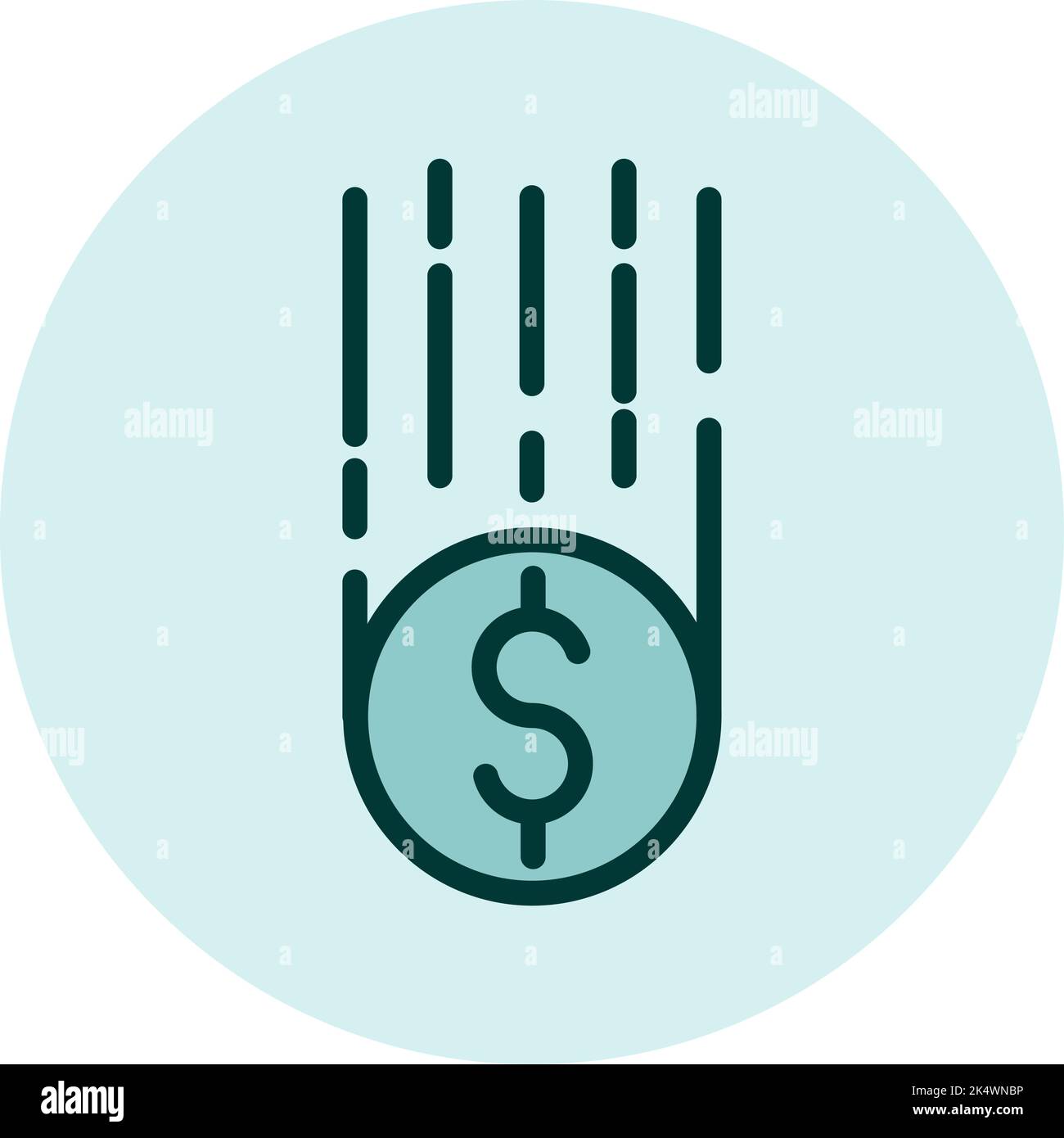 Money flow Stock Vector Images - Alamy