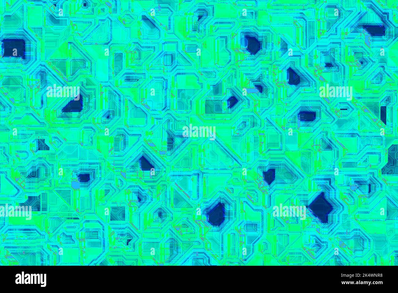 creative electronic crystal template digital drawn backdrop ...