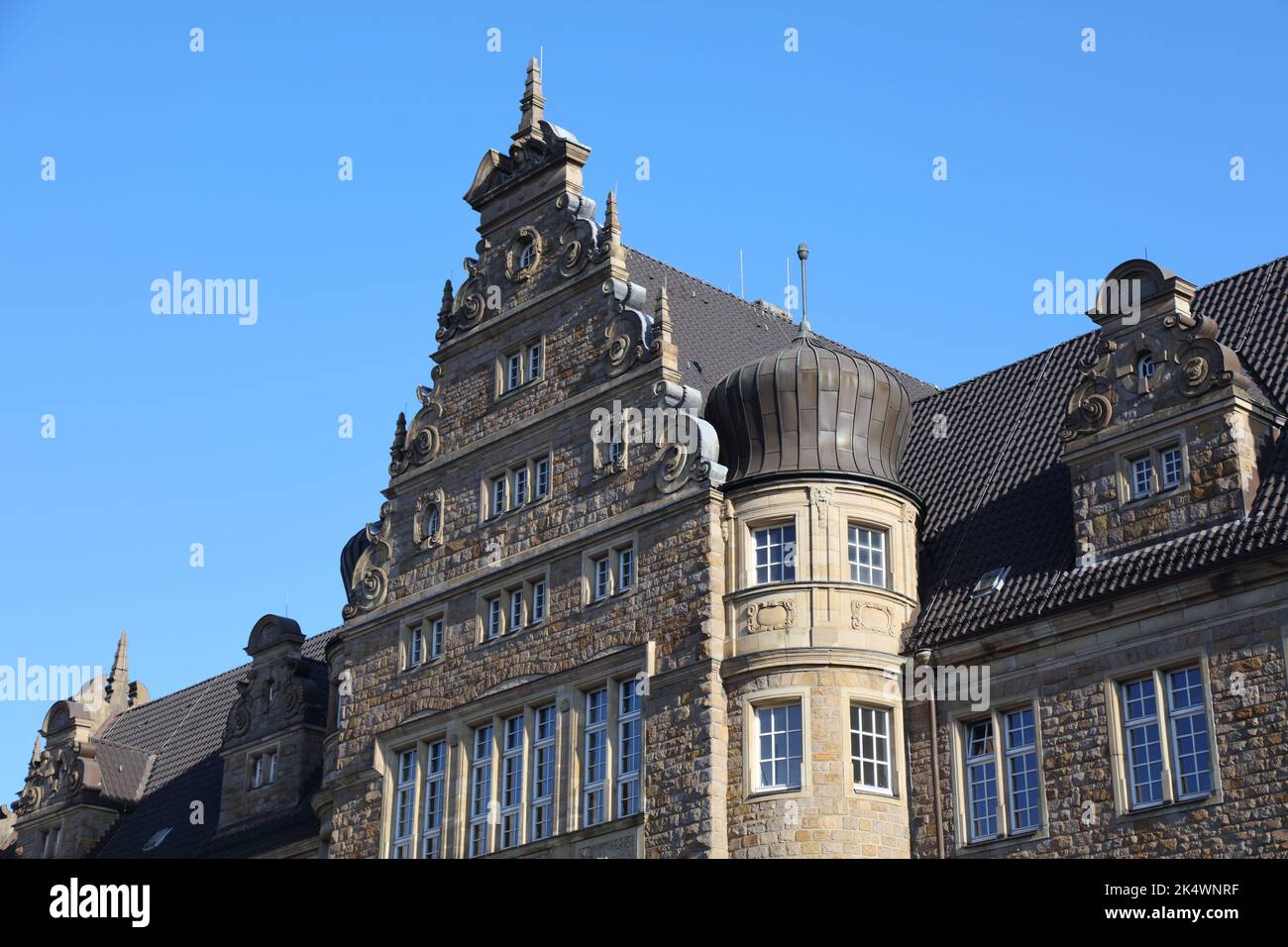 Oberhausen city in Germany. Courthouse building (Amtsgericht Stock ...