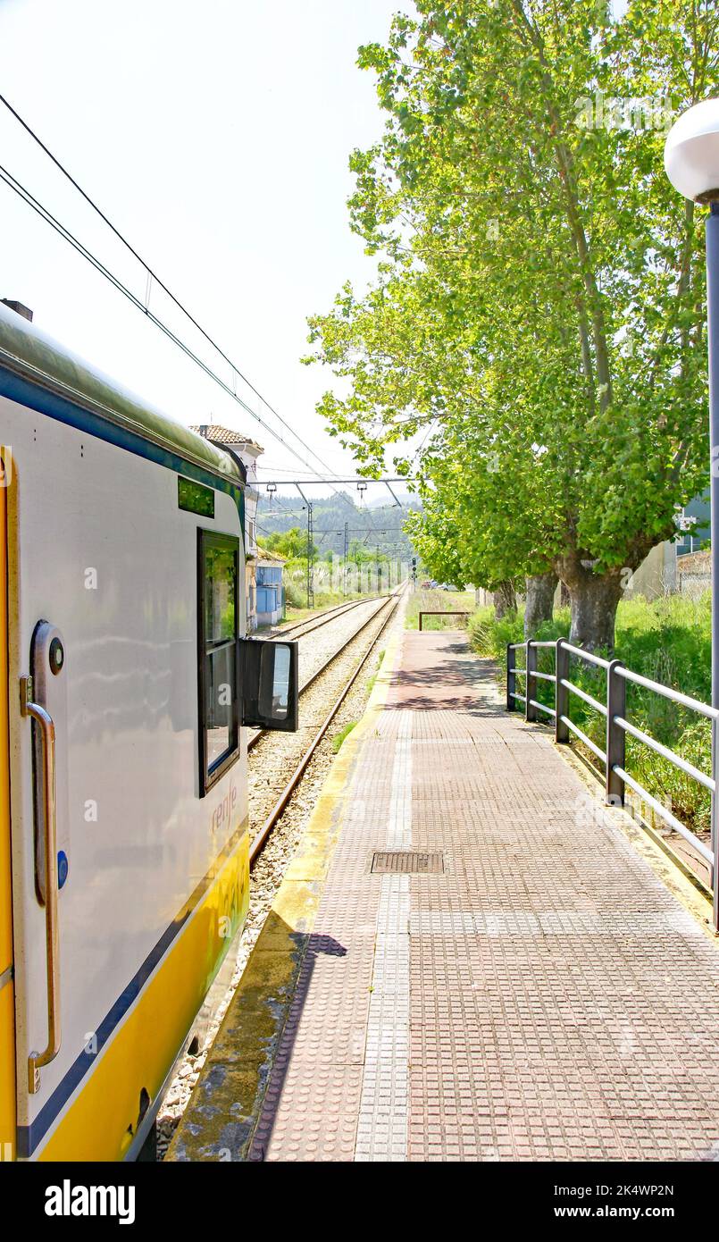 Asturian architecture facades in San Esteban de Pravia, Principality of ...