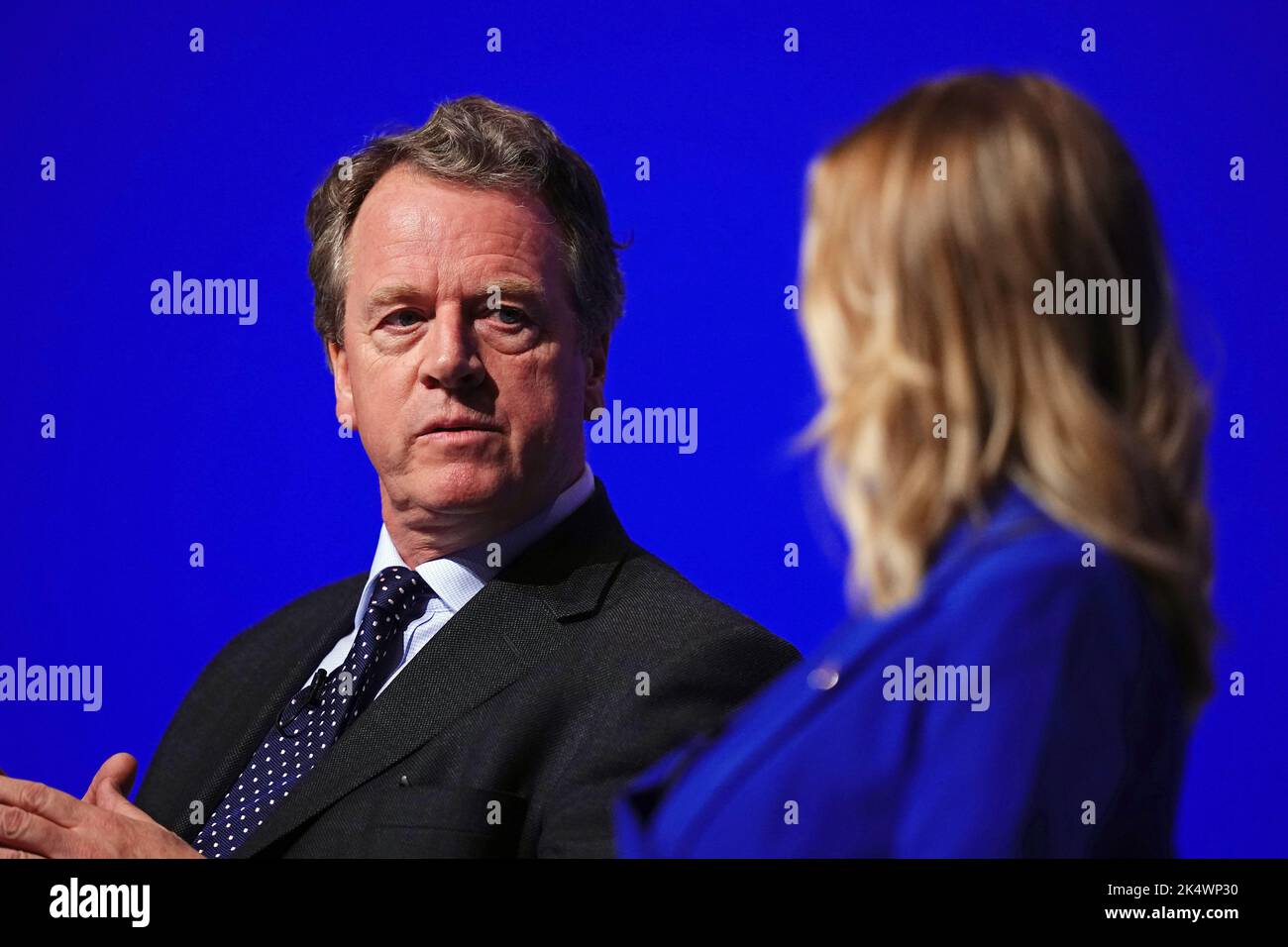 Scottish Secretary Alister Jack and Dehenna Davison during the ...