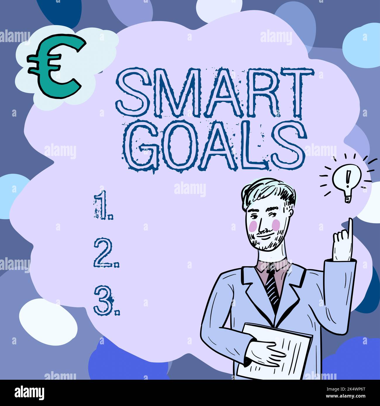 Handwriting text Smart Goals. Business showcase mnemonic used as a ...