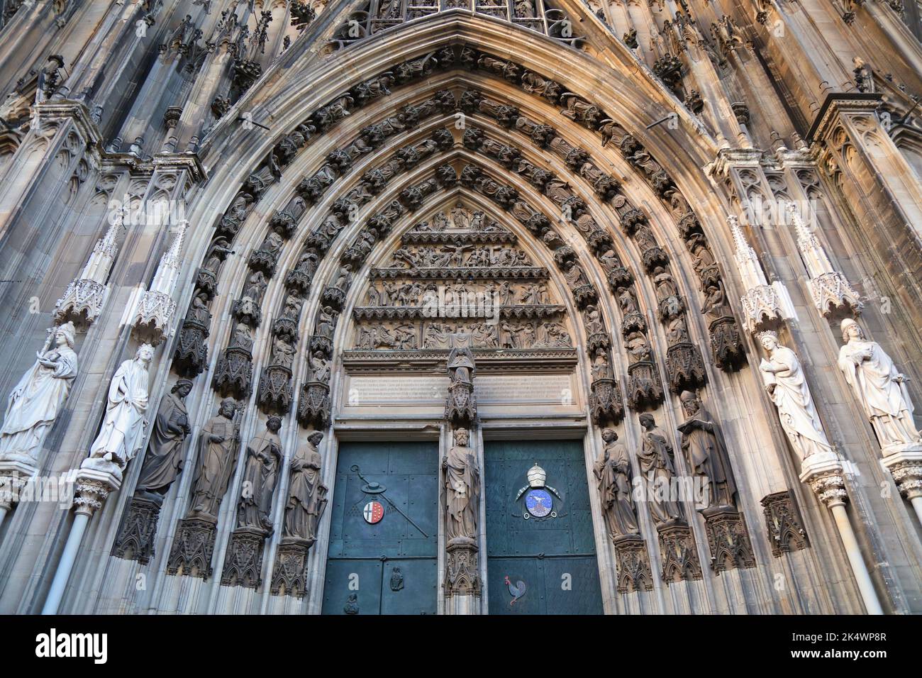 Cologne landmark, Germany. UNESCO World Heritage Site in Germany ...