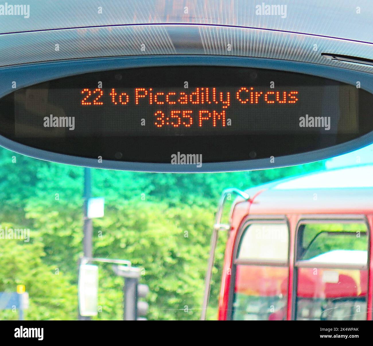Interior of a typical London bus, United Kingdom, Europe Stock Photo ...