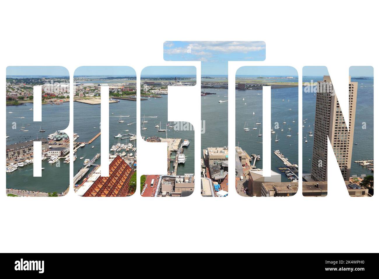 Boston letters Cut Out Stock Images & Pictures - Alamy