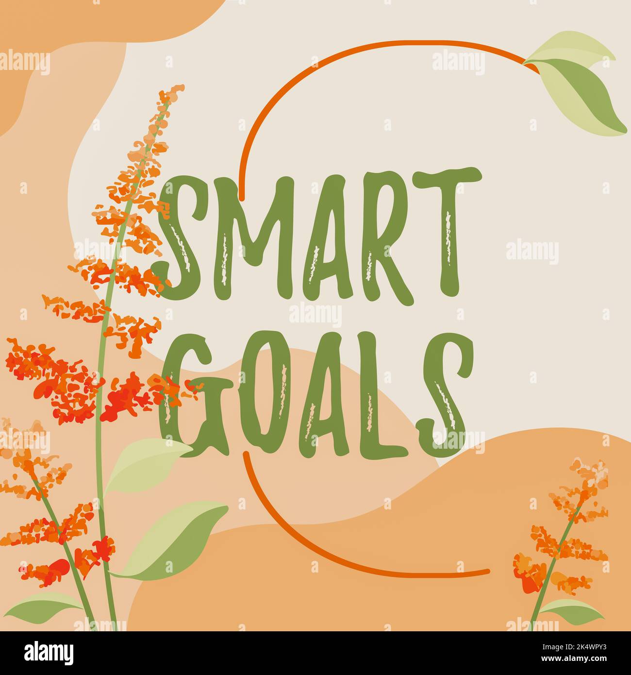 Inspiration showing sign Smart Goals. Business concept mnemonic used as ...