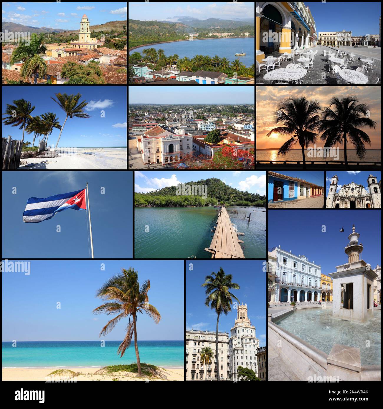 Cuba photos collage - travel memories photo collection. Images of ...