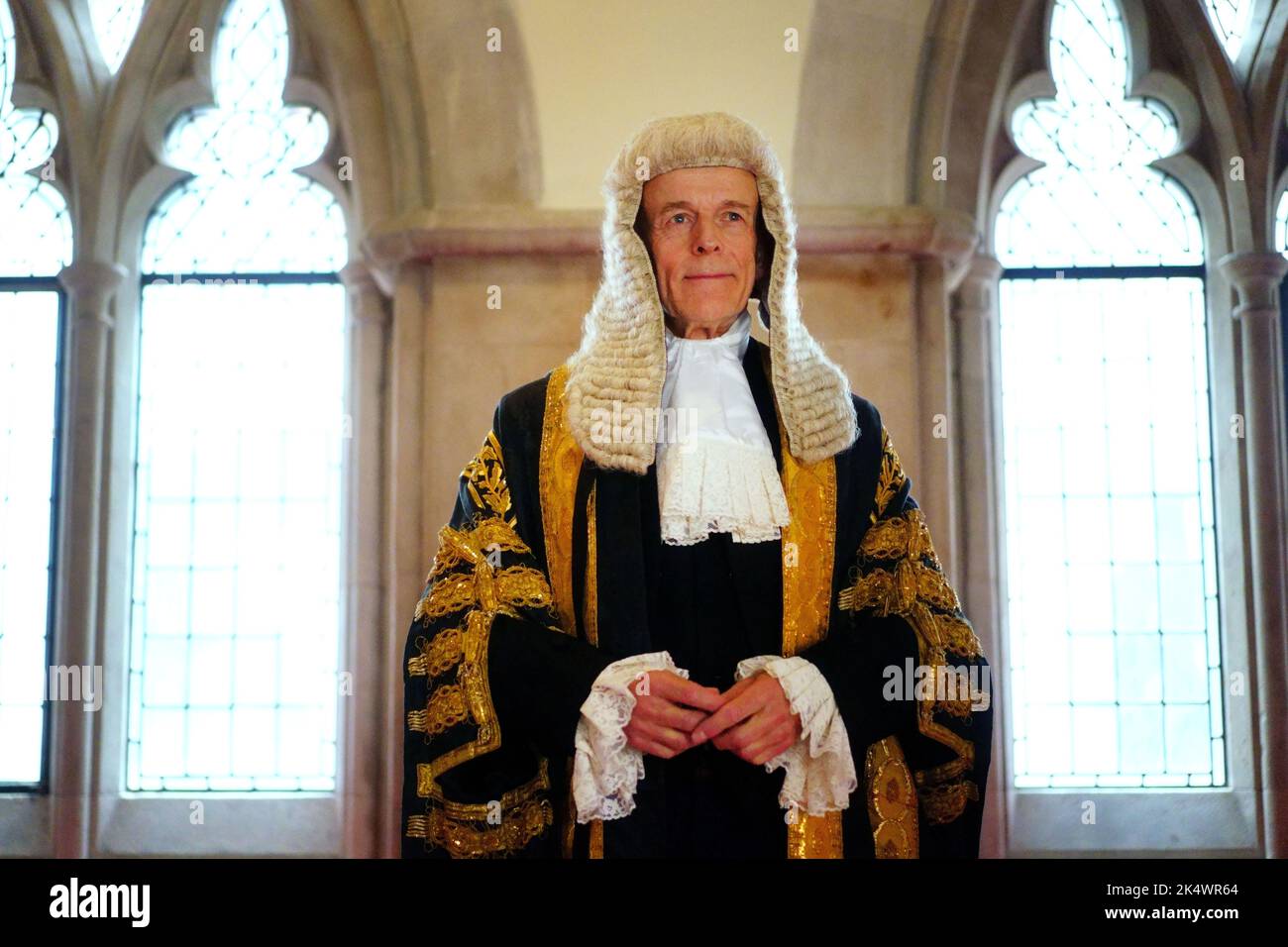 Previously unissued photo dated 03/10/22 of Lord Justice Fulford, who ...