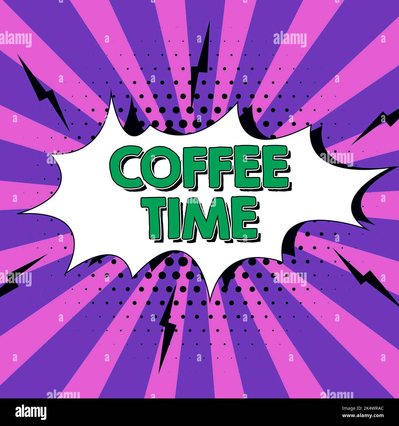 Inspiration showing sign Coffee Time. Business overview a chosen period ...