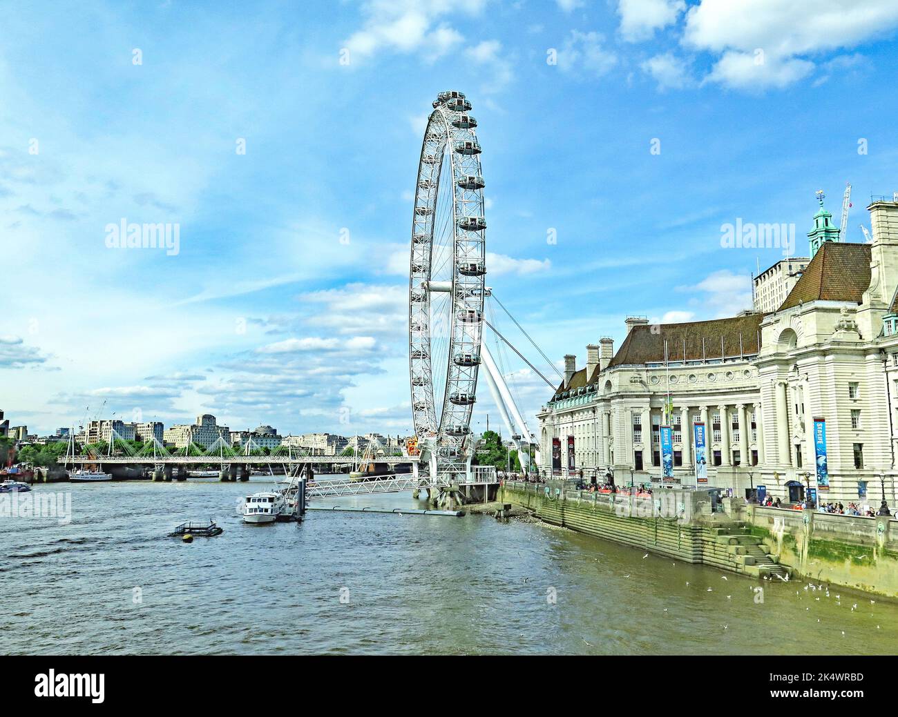 Ferris wheel lookout London, England, Europe Stock Photo - Alamy