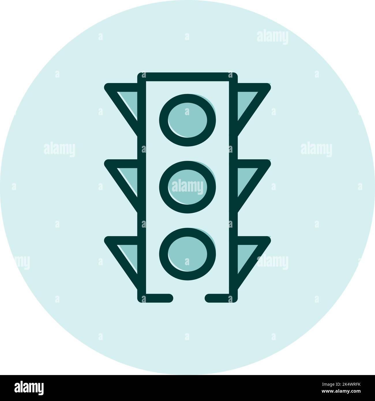 Stop lamp car Stock Vector Images - Alamy