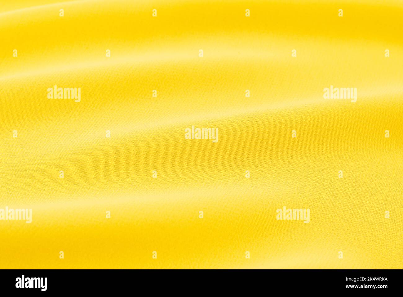 Material, yellow texture. Wrinkled fabric with yellow pleats Stock ...
