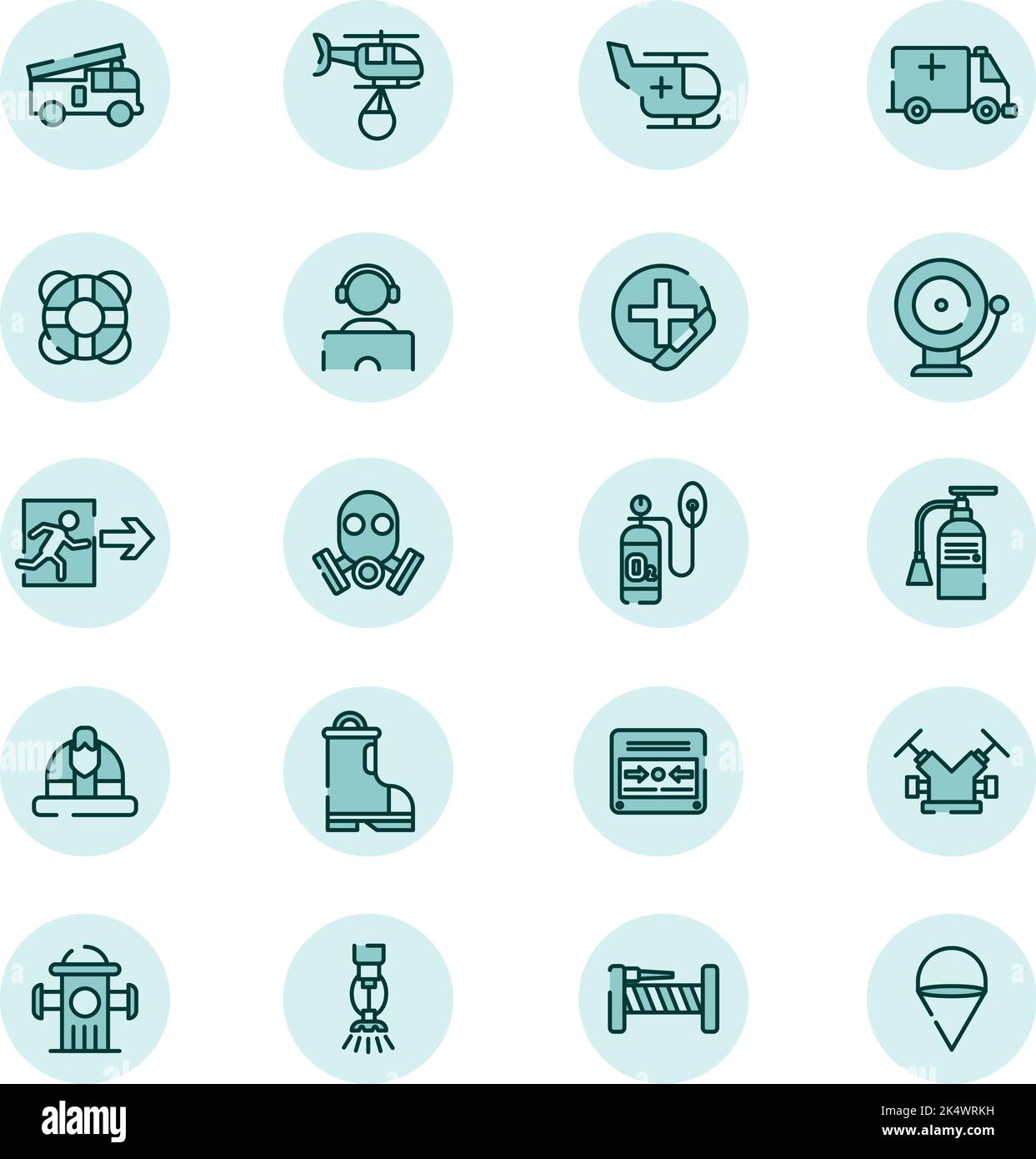 Fire station icon on Stock Vector Images - Alamy