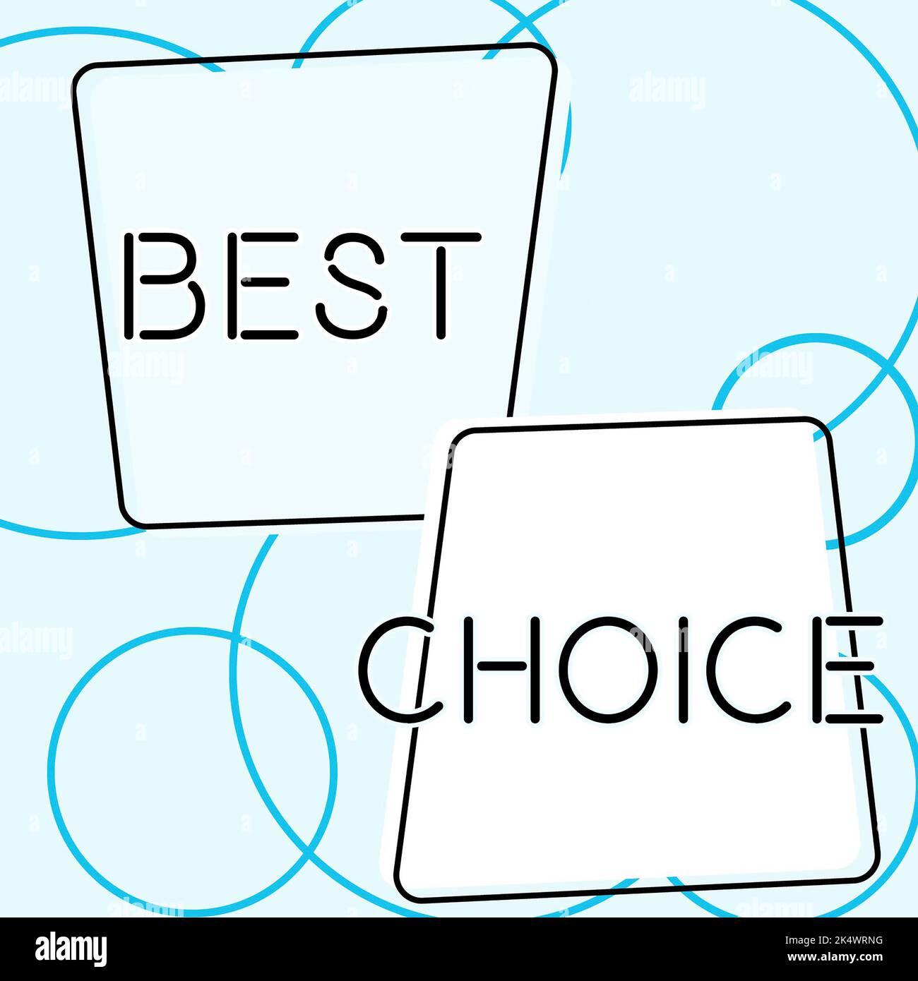 Text sign showing Best Choice. Word Written on defined to be the best ...