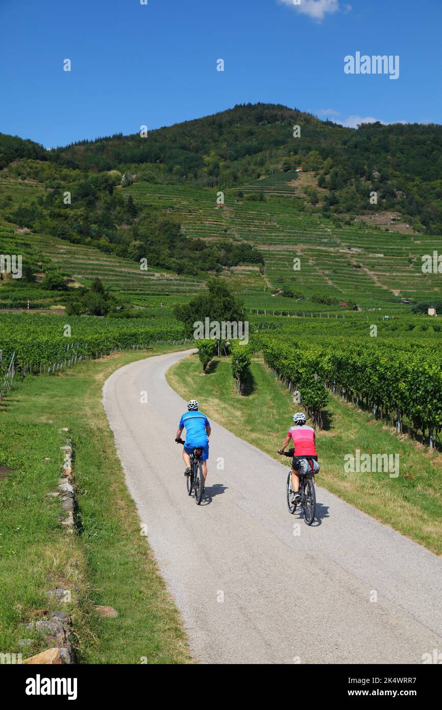 Donauradweg cyclist hi-res stock photography and images - Alamy