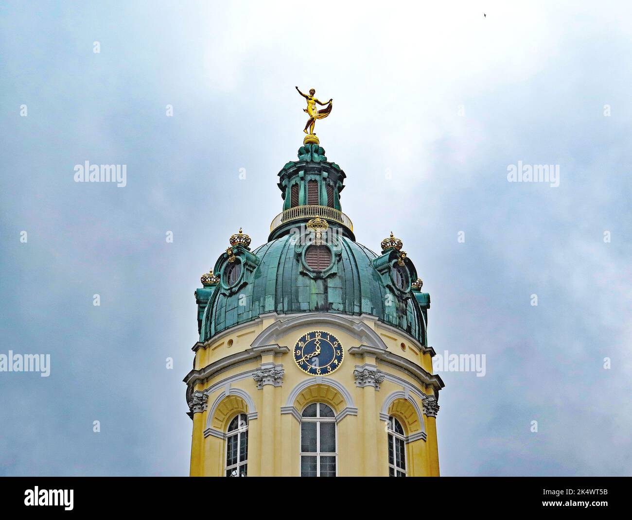 View of the Charlottenburg Palace in Berlin, Germany, Europe Stock ...