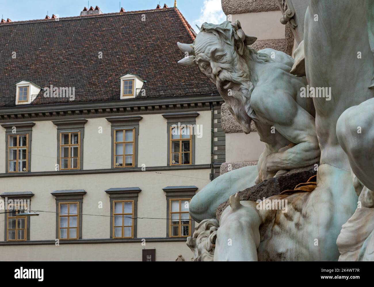 Power at Sea (Die Macht zur See) fountain by Rudolf Weyr, Hofburg ...