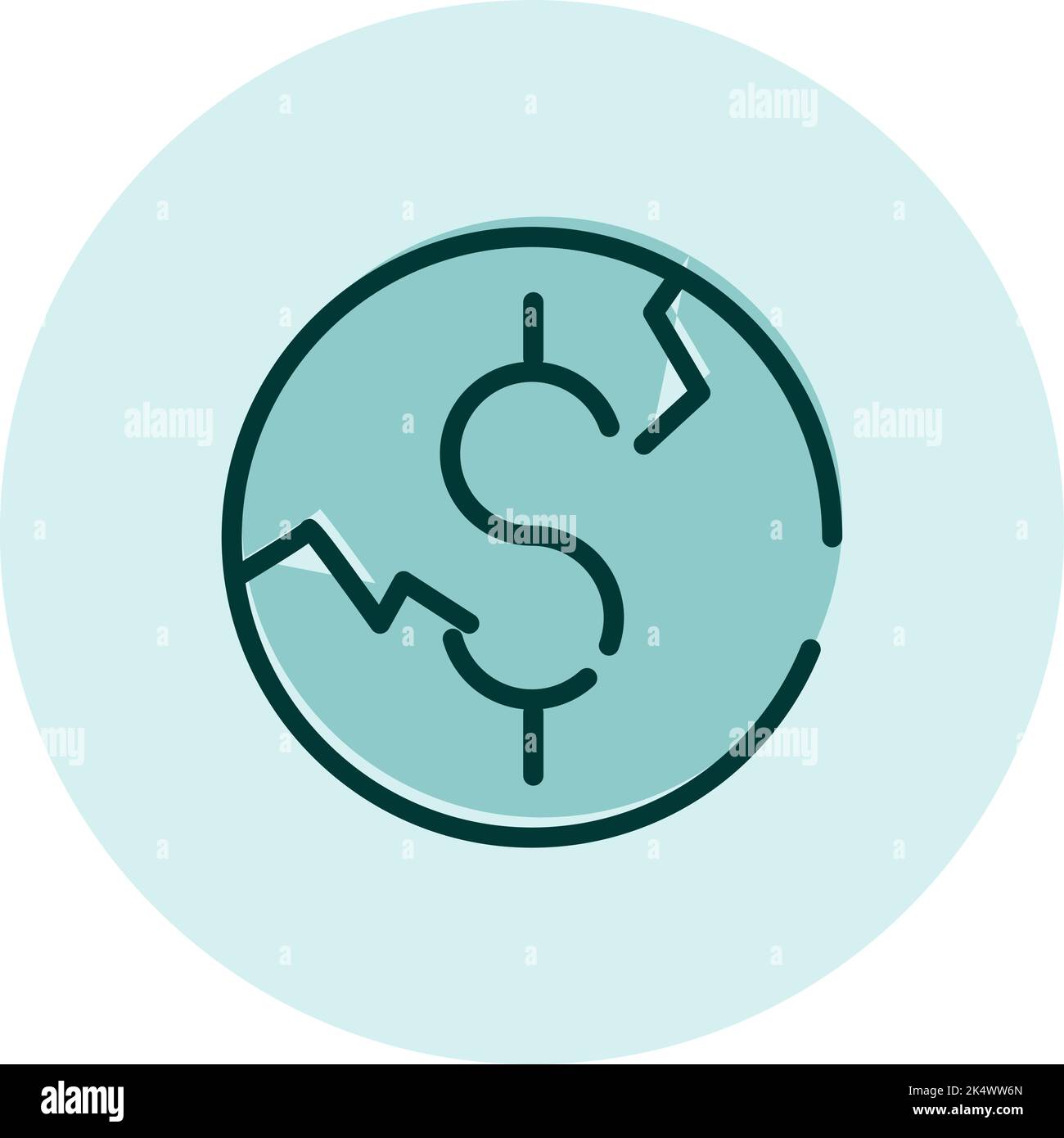 Poor savings Stock Vector Images - Alamy