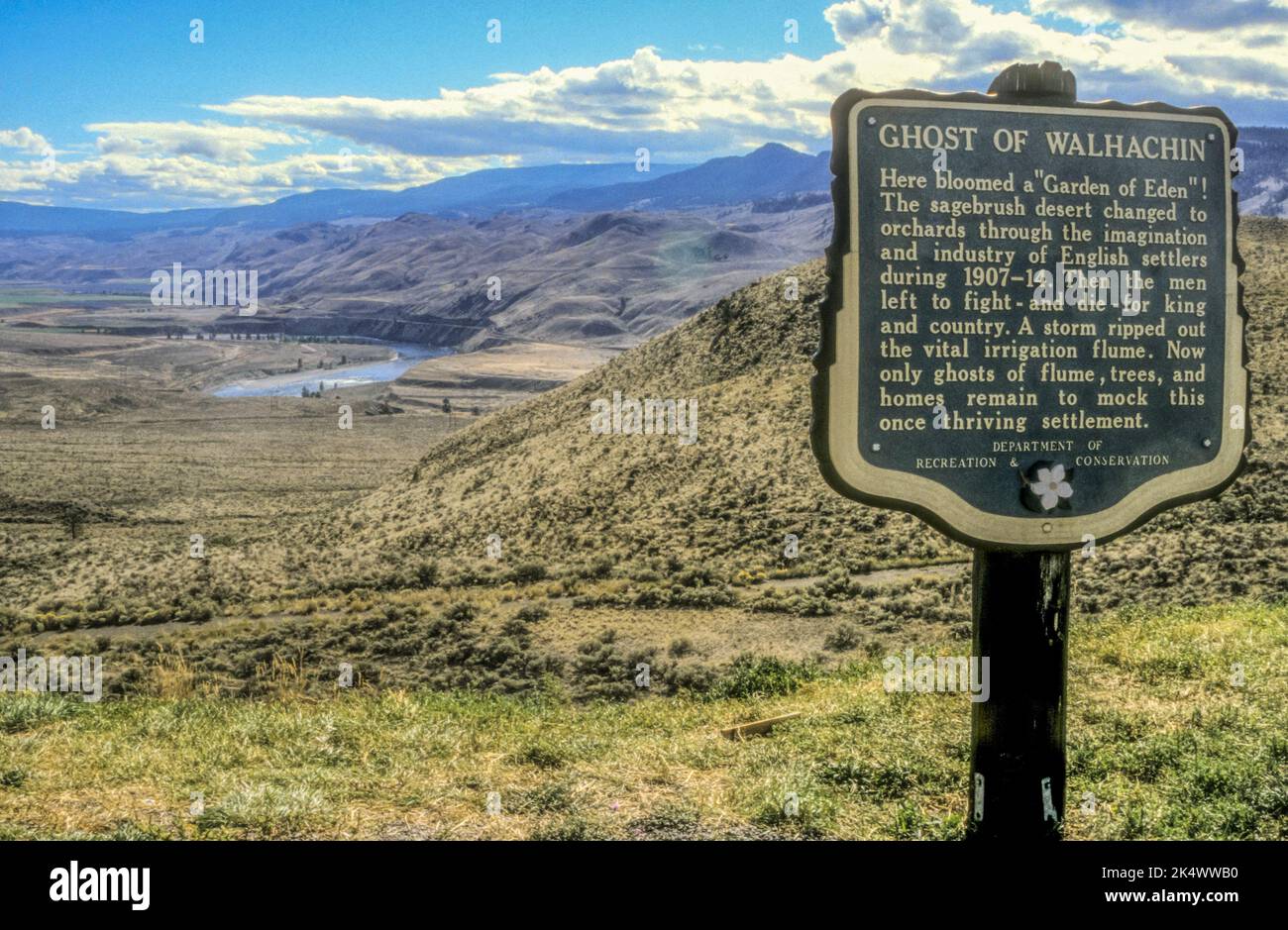 Walhachin hi-res stock photography and images - Alamy