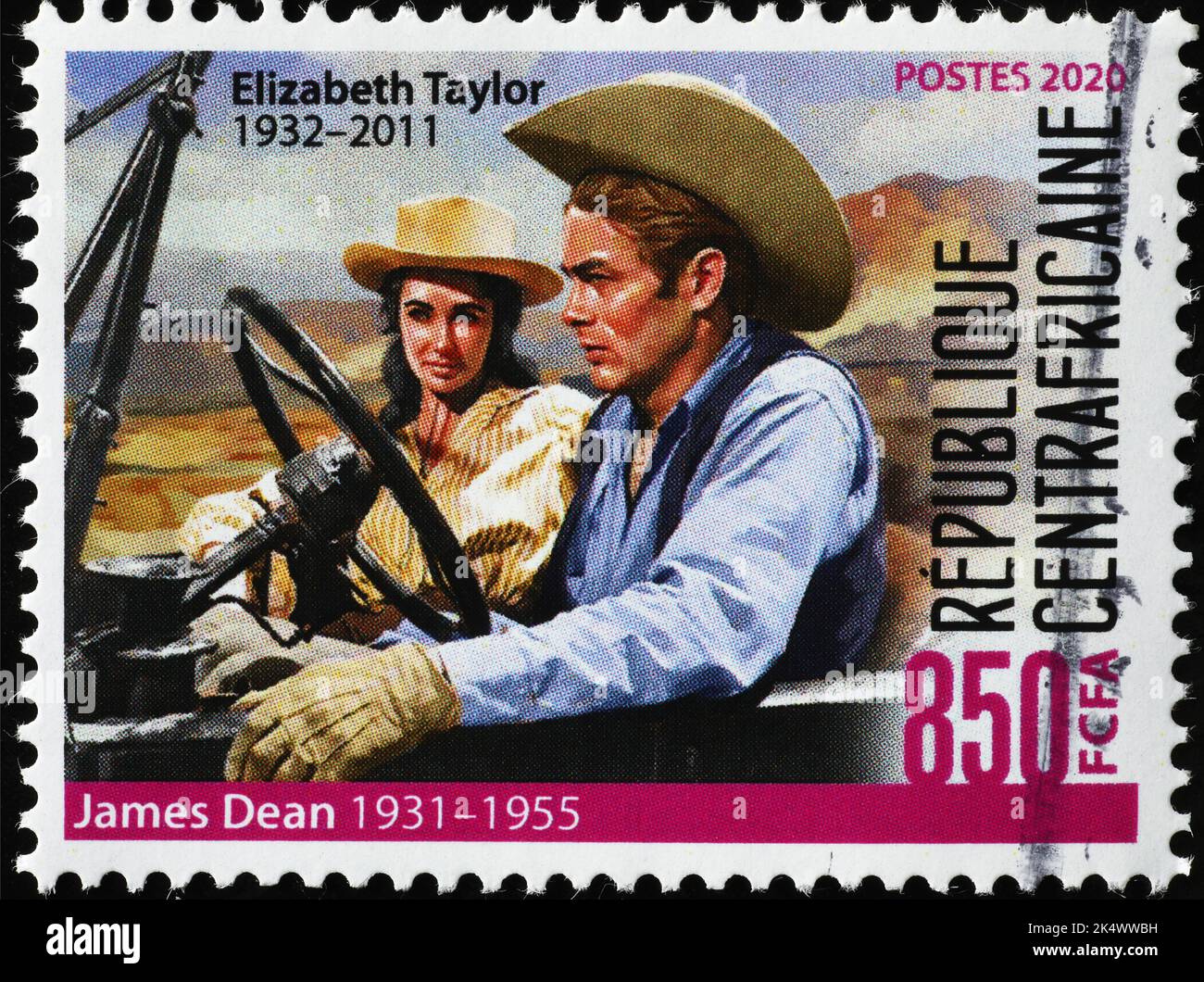 James dean and elizabeth taylor hi-res stock photography and images - Alamy