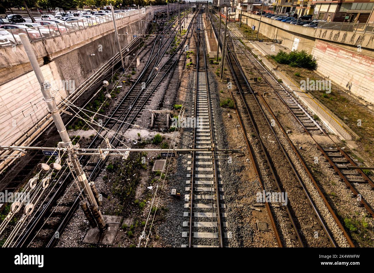 Railway pylons hi-res stock photography and images - Alamy