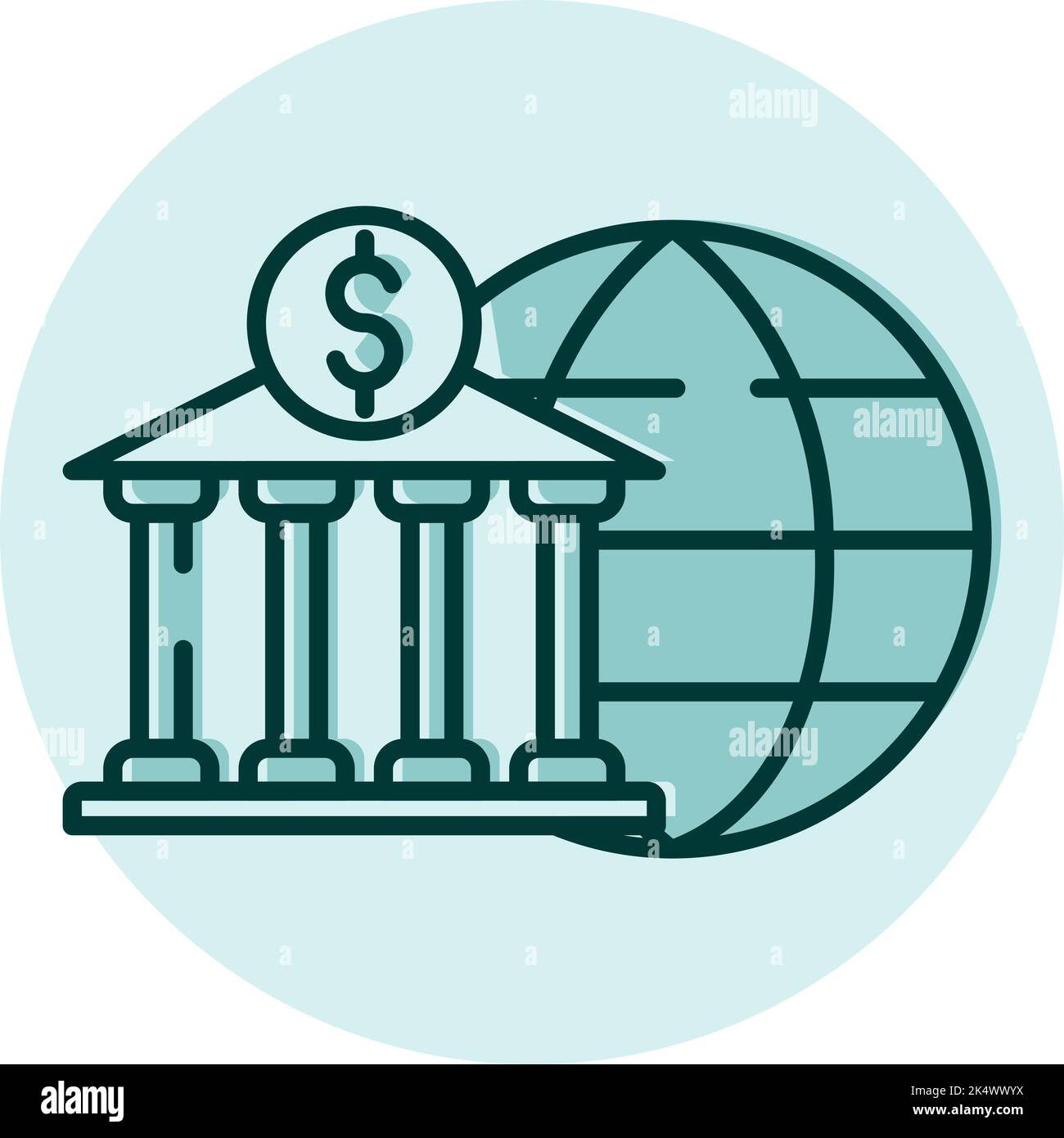 Banking financial icon hi-res stock photography and images - Alamy