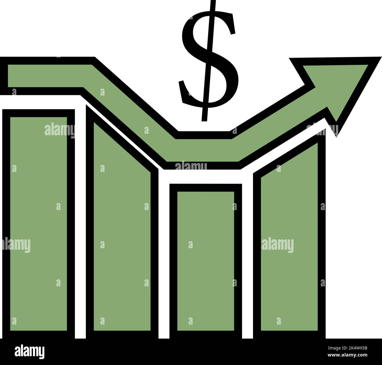 Statistics business concept finance chart Stock Vector Images - Alamy