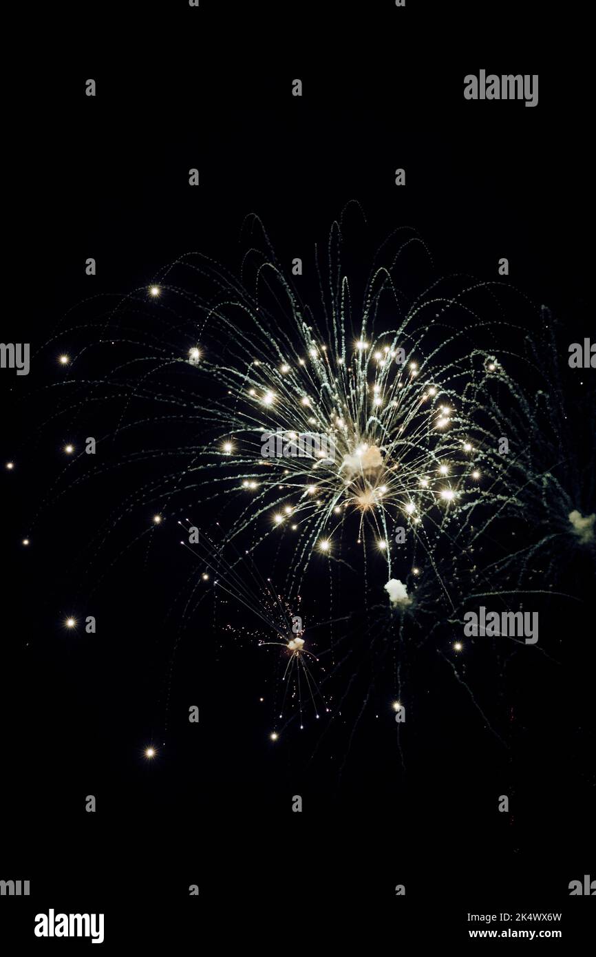 Fireworks up high hi-res stock photography and images - Alamy