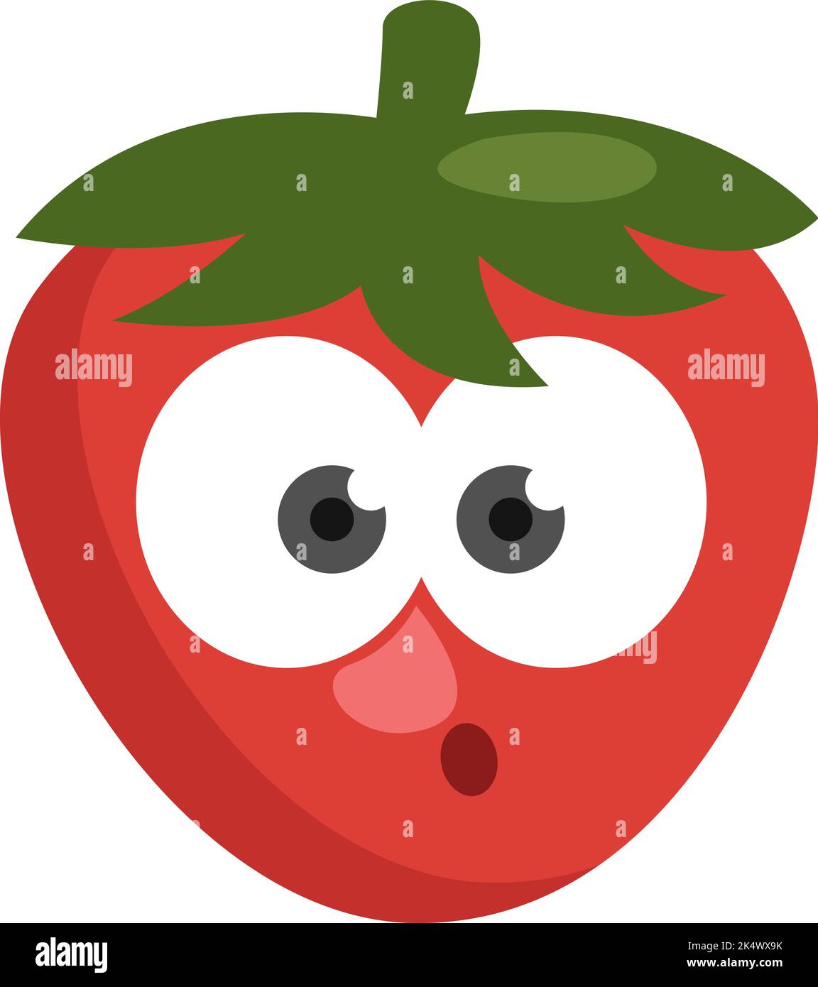 Cartoon strawberry fruit mascot hi-res stock photography and images - Alamy