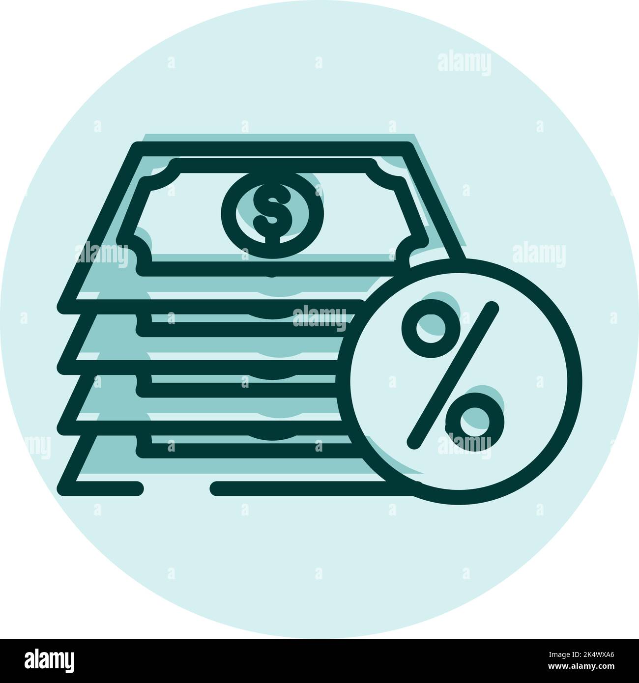 Financial loan payment Stock Vector Images - Alamy