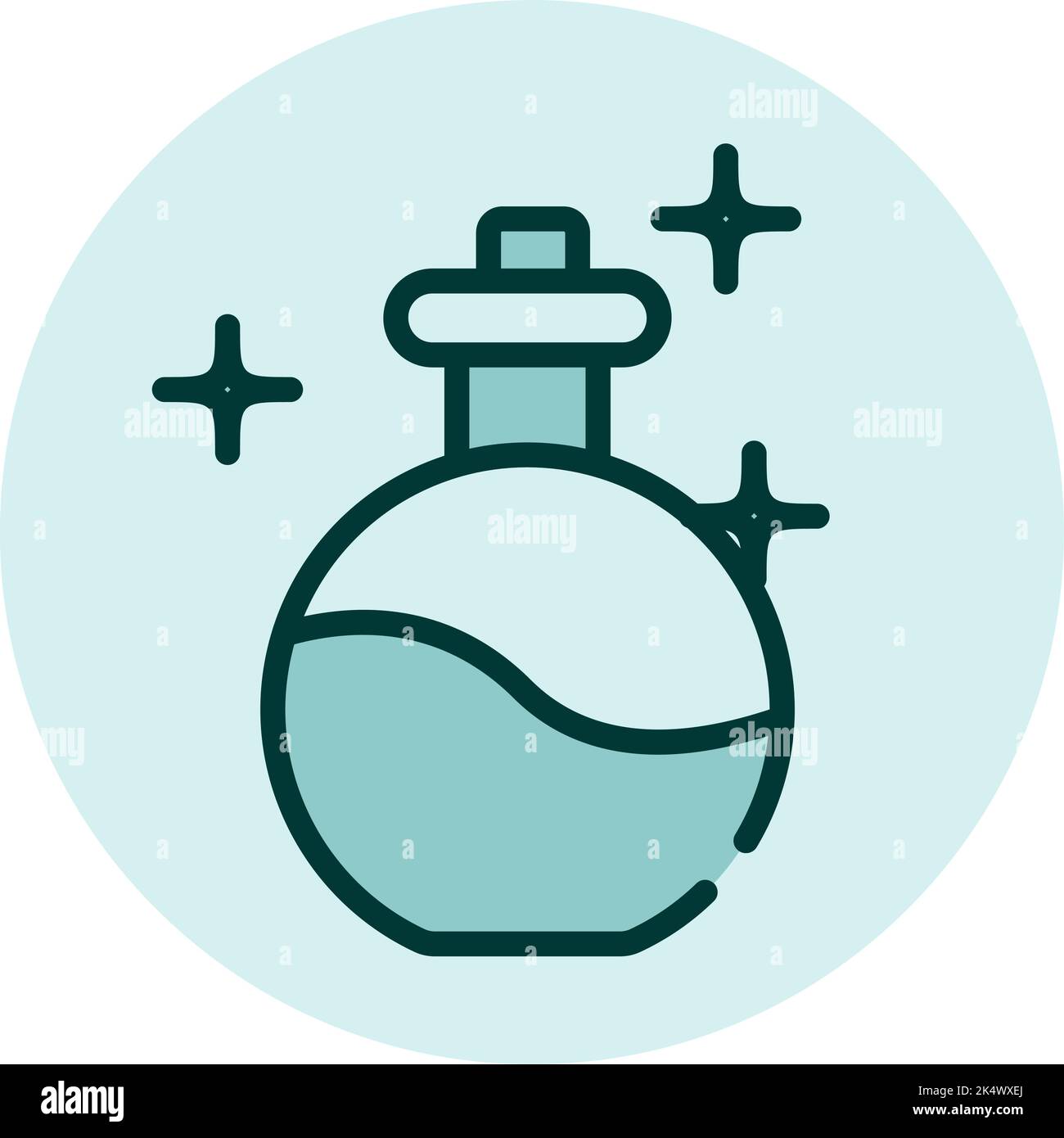 Elixir games, illustration, vector on a white background Stock Vector ...