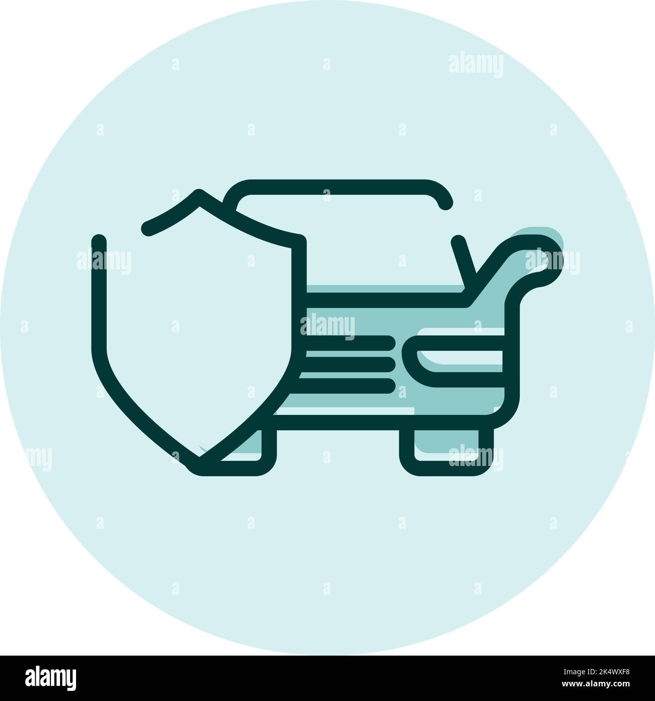 Property management insurance icon Stock Vector Images - Alamy