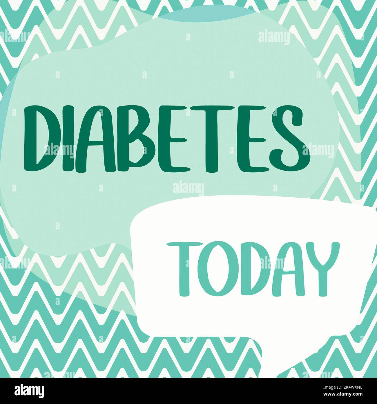 Hand writing sign Diabetes. Word Written on any of various abnormal ...