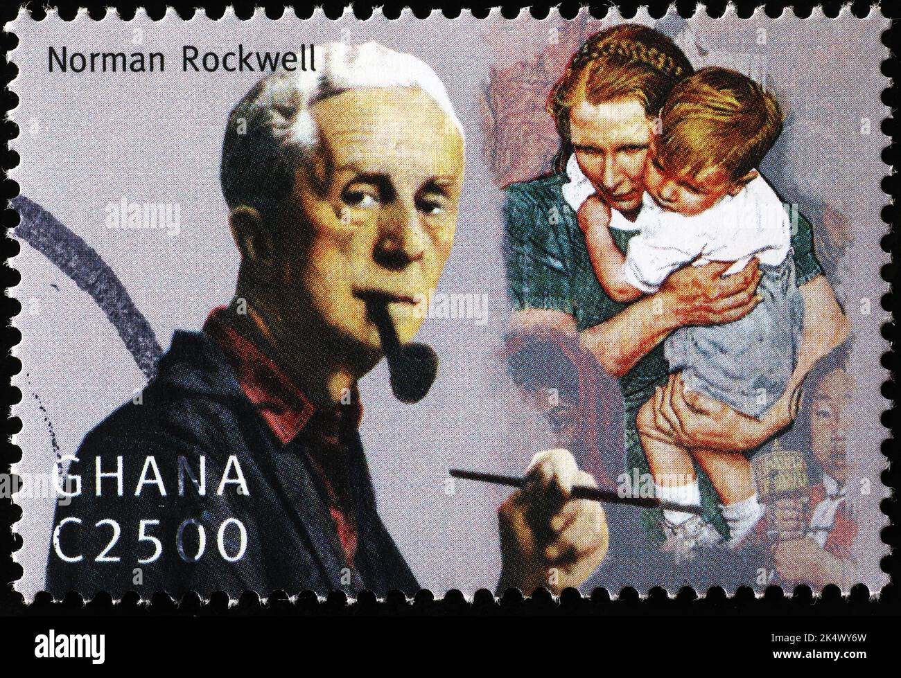 Norman rockwell painting hi-res stock photography and images - Alamy