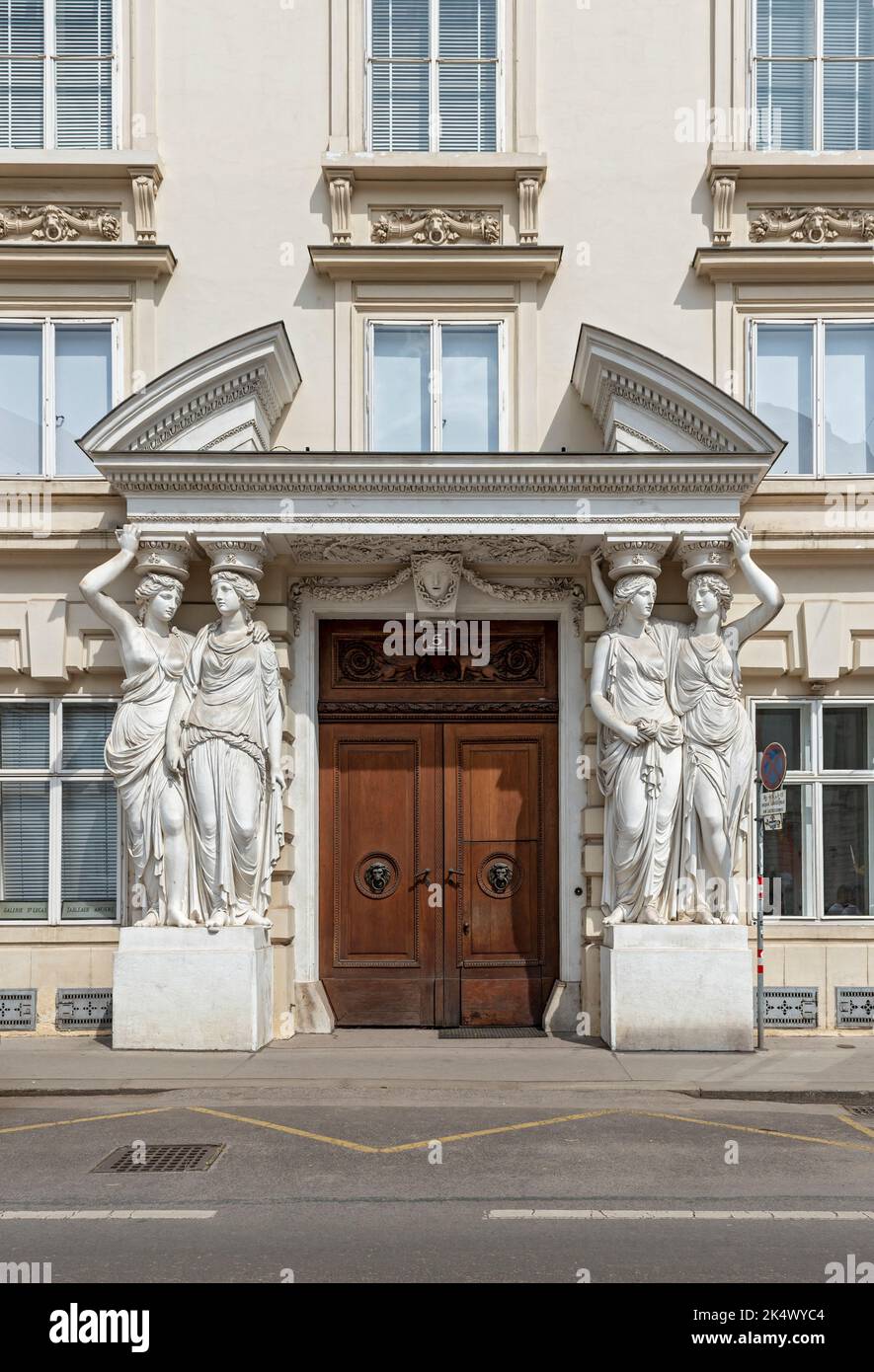 Palais Pallavicini at Josefsplatz 5, known as Harry Lime’s apartment in ...