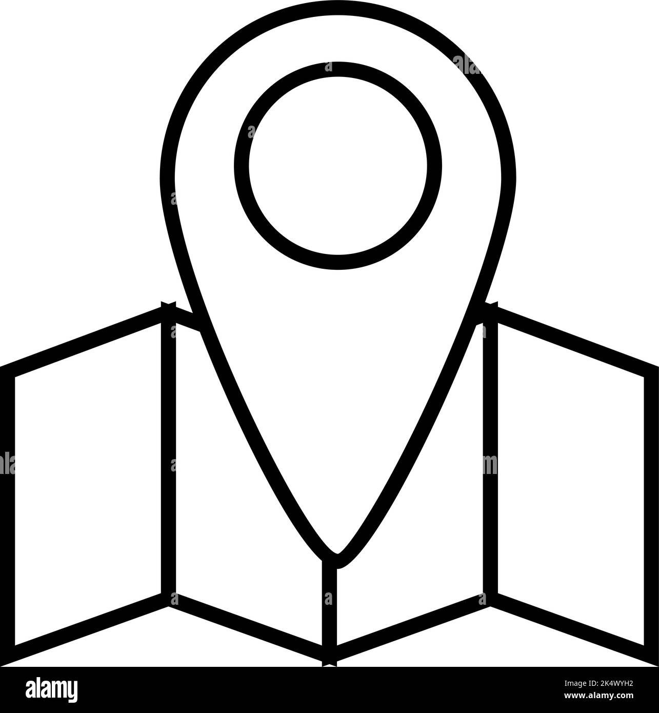 Business and marketing location, illustration, vector on a white ...