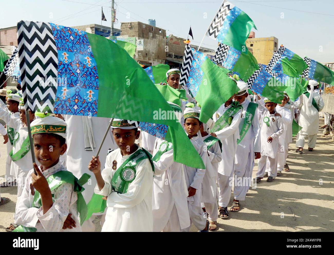 Sunni Muslims are holding Jashan-e- Eid Milad- un-Nabi (SAW) rally in ...