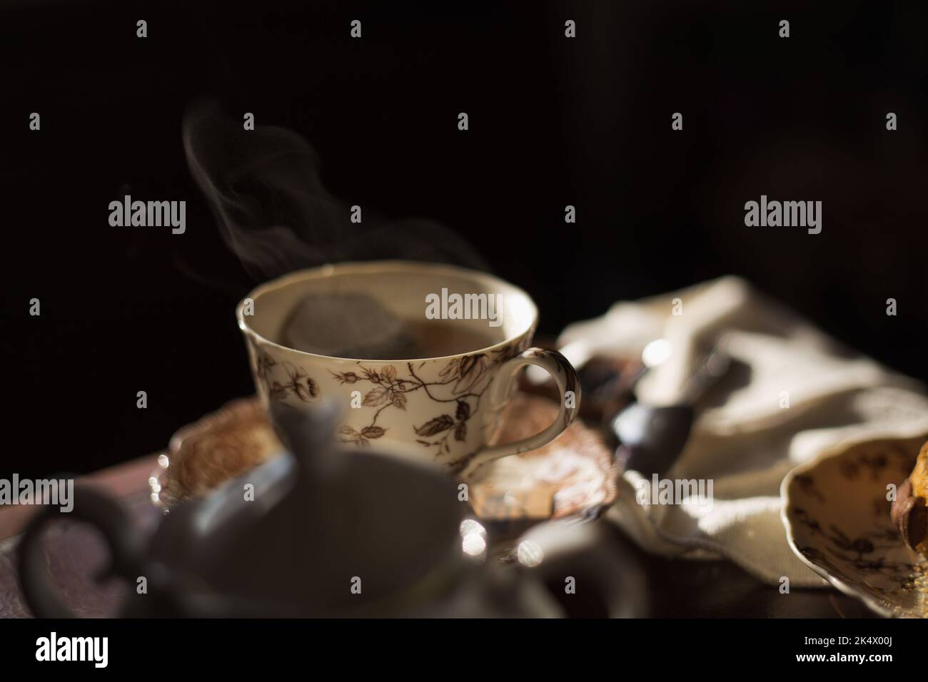 Bright morning tea hi-res stock photography and images - Alamy