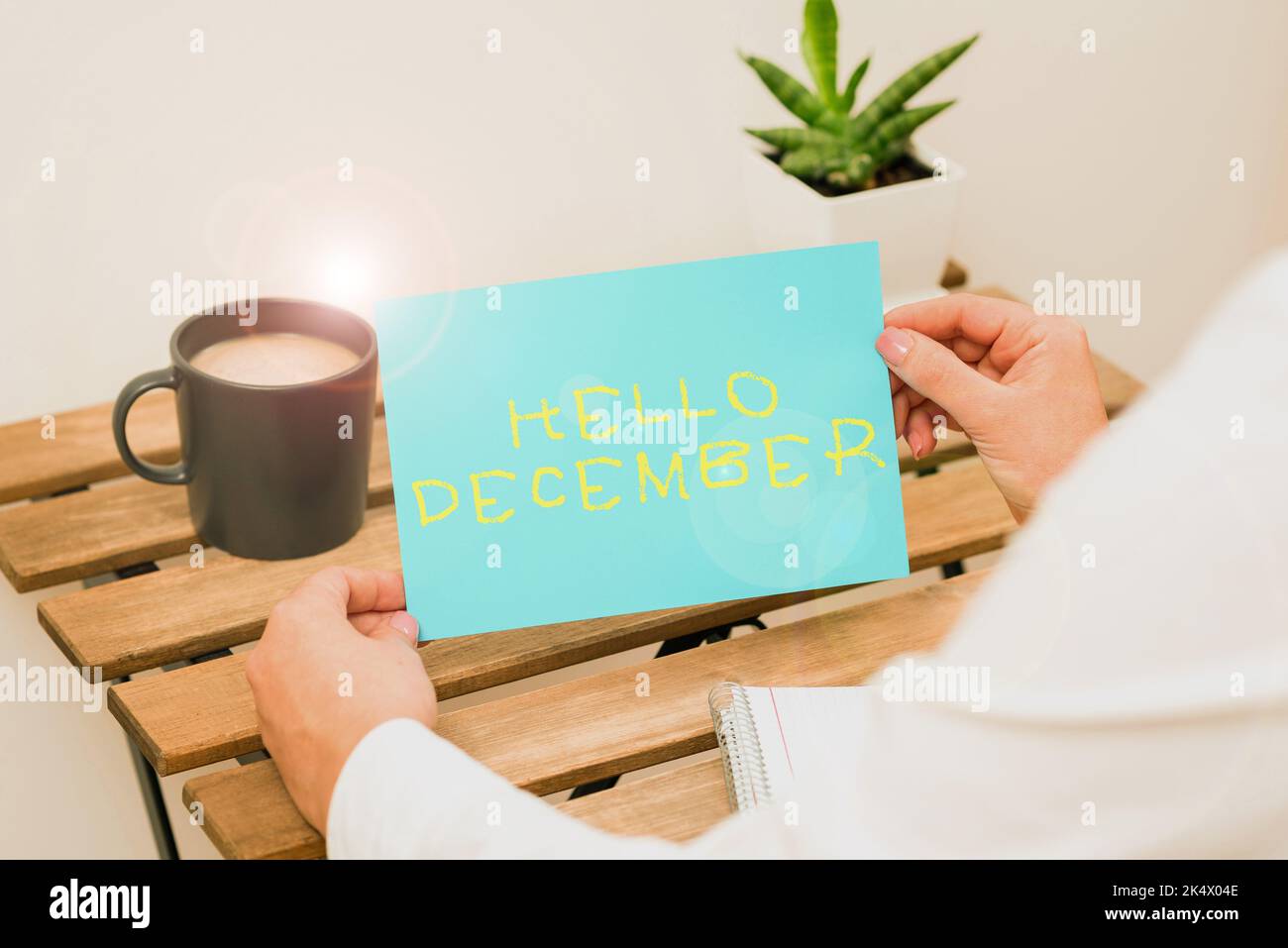 Inspiration showing sign Hello December. Business showcase greeting ...