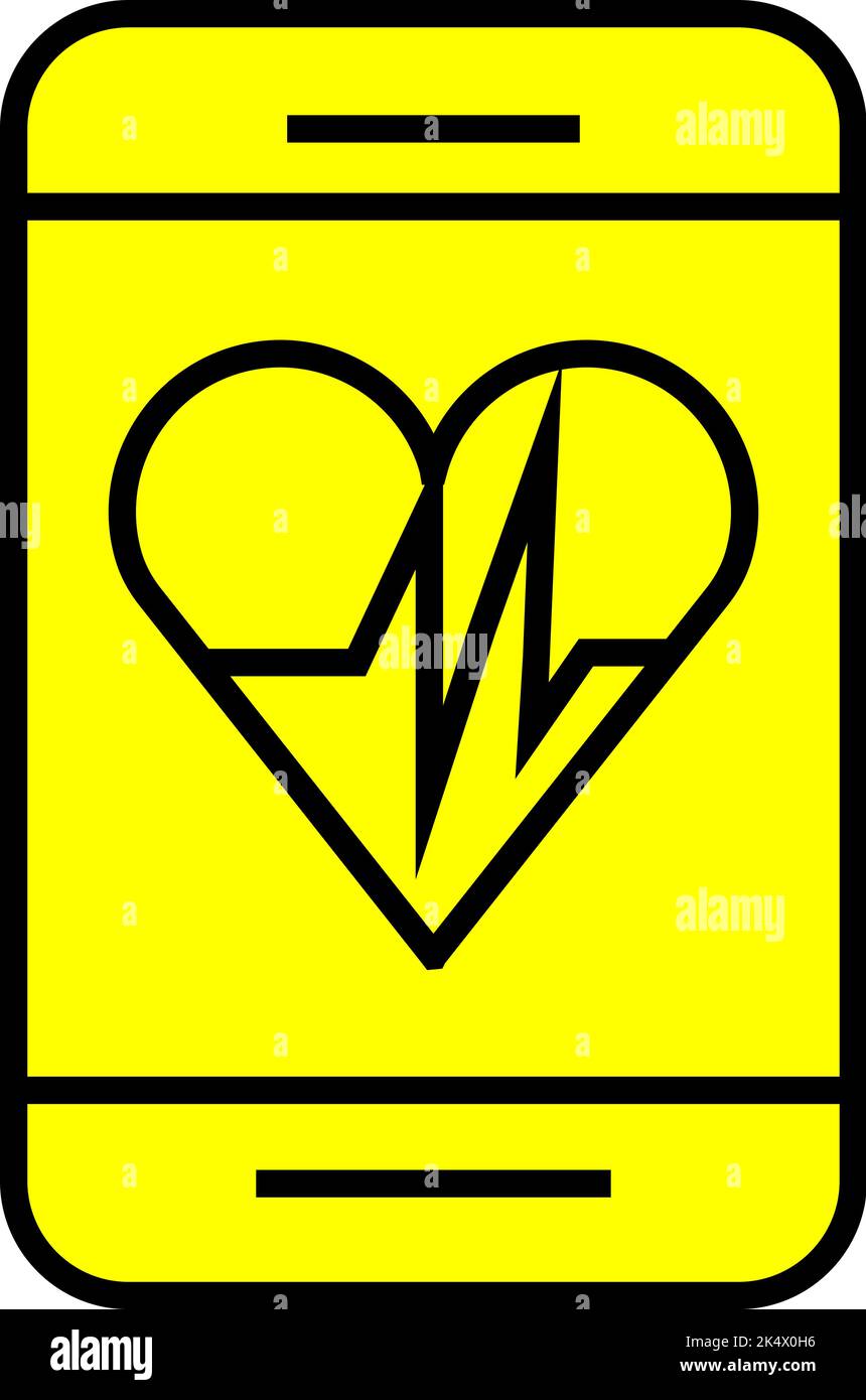 Gym app, illustration, vector on a white background Stock Vector Image ...