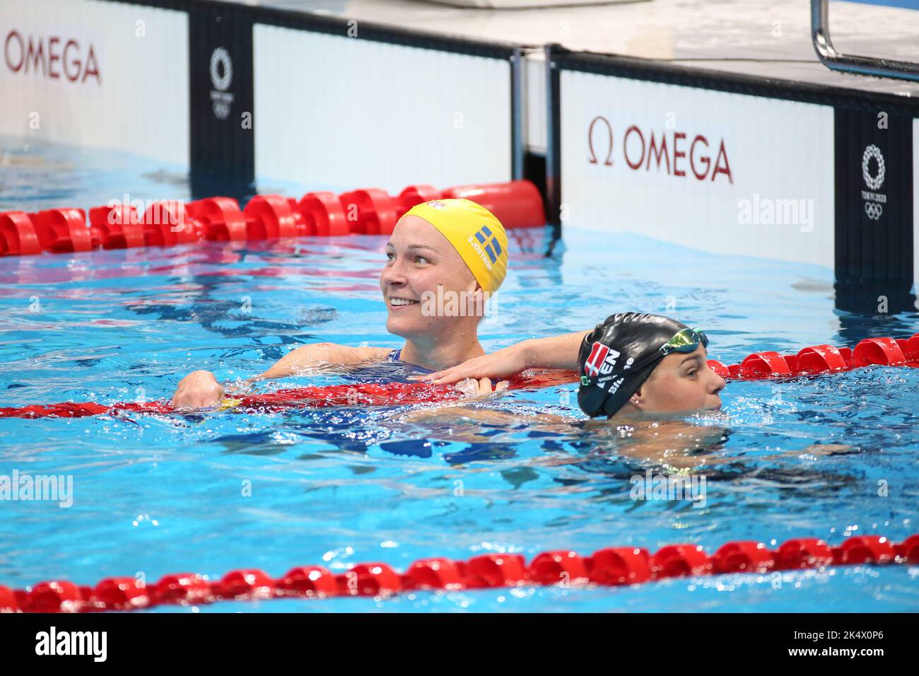 AUGUST 1st, 2021 - TOKYO, JAPAN: Sarah SJOSTROM of Sweden wins the ...