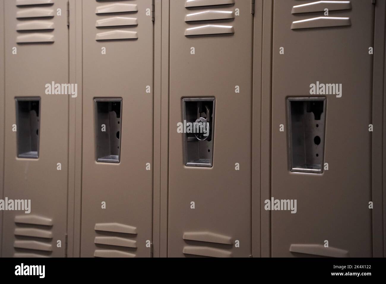 locker room detail close up Stock Photo - Alamy