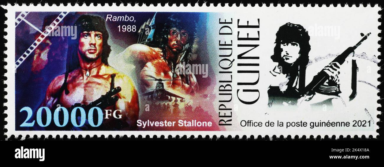 Sylvester stallone rambo hi-res stock photography and images - Alamy