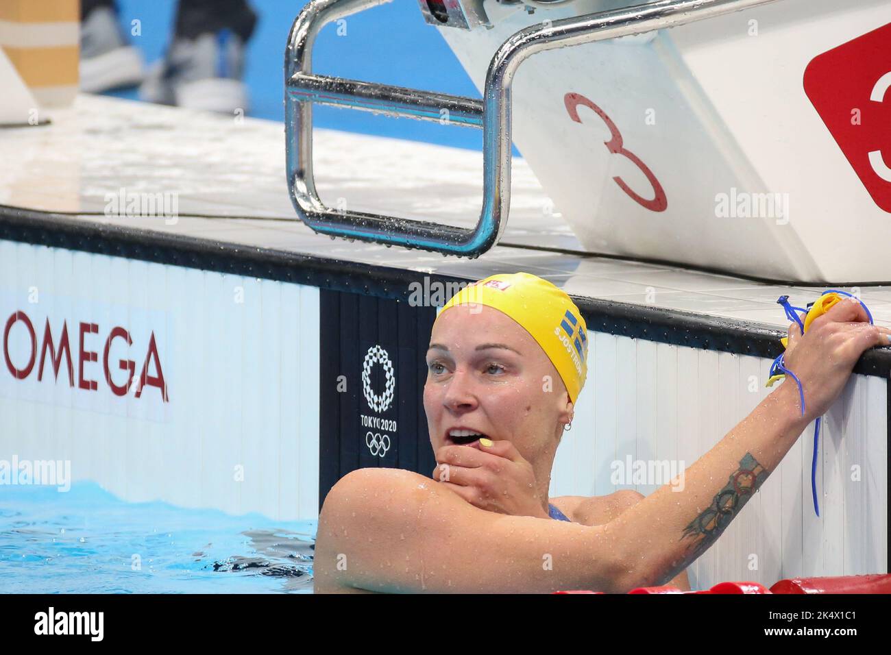 AUGUST 1st, 2021 - TOKYO, JAPAN: Sarah SJOSTROM of Sweden wins the ...