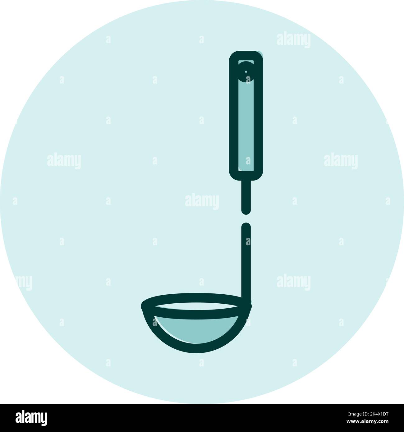 Kitchen ladle silhouette hi-res stock photography and images - Alamy